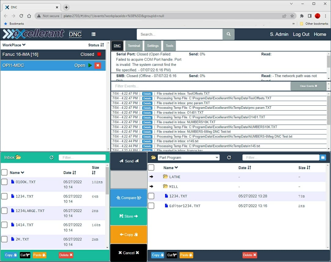 eXcellerant (Distributed Numerical Control) DNC - Technical Education Post