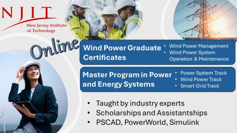 NJIT Power and Energy Program - Technical Education Post